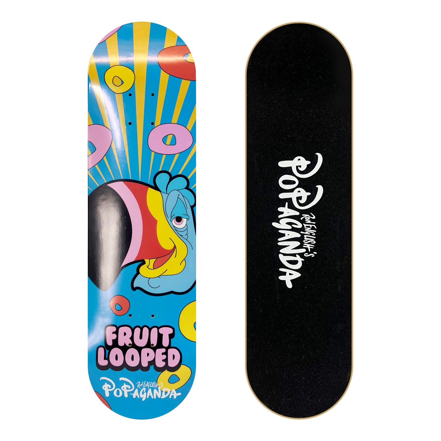 Ron English - Popaganda Cereal Killers Fruit Looped Skateboard Deck ...