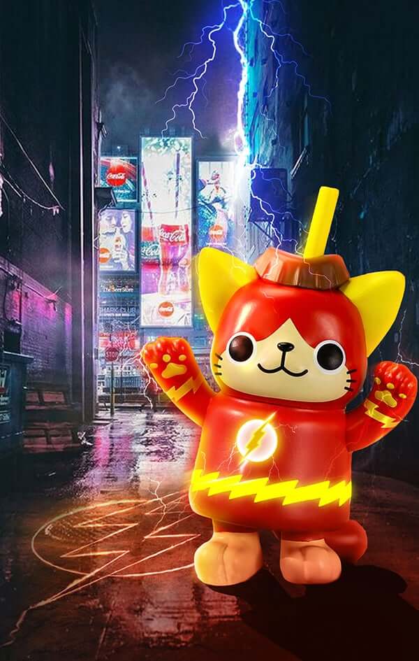 Soda Kats x Black Seed Toys x MINDstyle - DC Heroes And Villains Blind ...