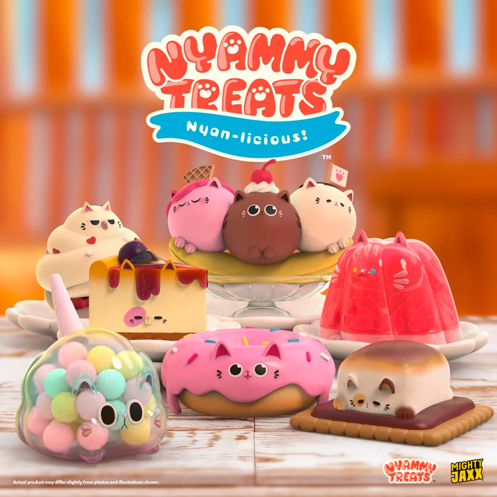 Mighty Jaxx: Nyammy Treats - Nyan-licious! Blind Box – TOY TOKYO